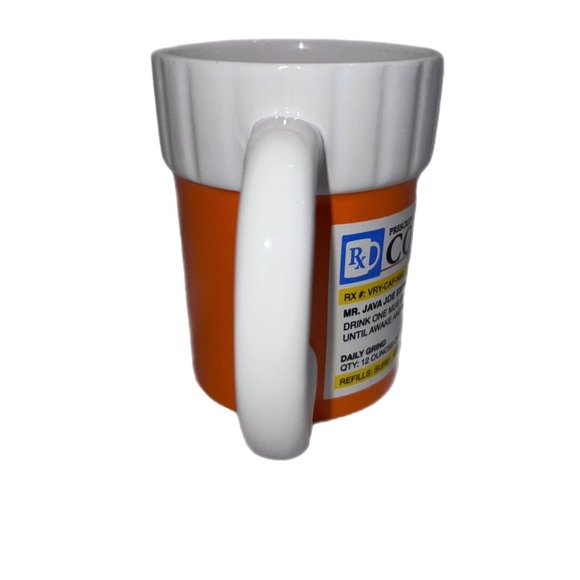 Big Mouth Inc | Dining | Prescription Pill Bottle Coffee Mug Cup Me ...